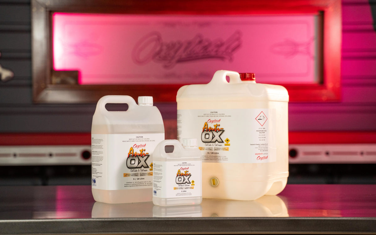 ANTI-OX DERUSTER 20L — Oxytech Powder Coatings