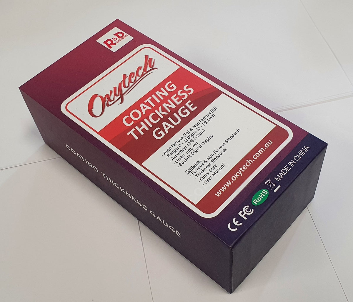 Powder Coating Thickness Gauge — Oxytech Powder Coatings