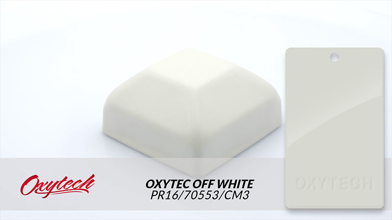 OXYTEC OFF WHITE colour sample panel — Oxytech.com.au