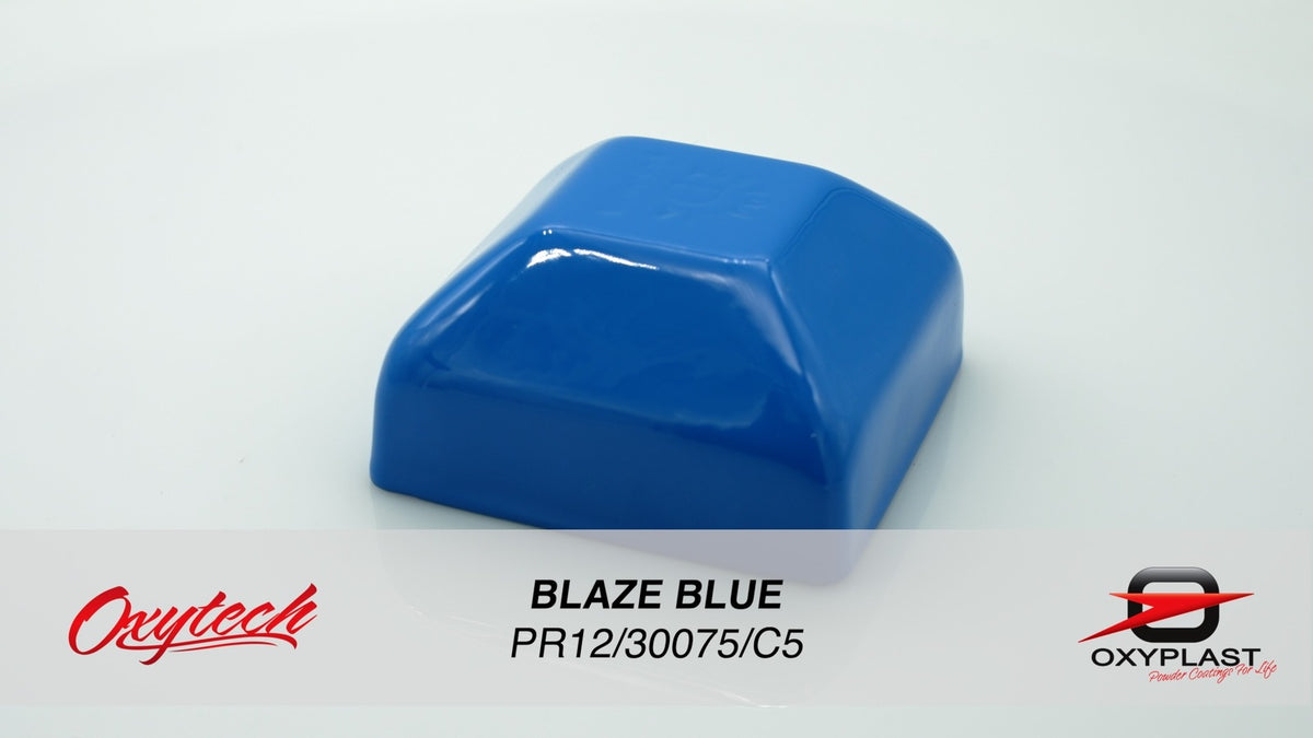 BLAZE BLUE — Oxytech Powder Coatings